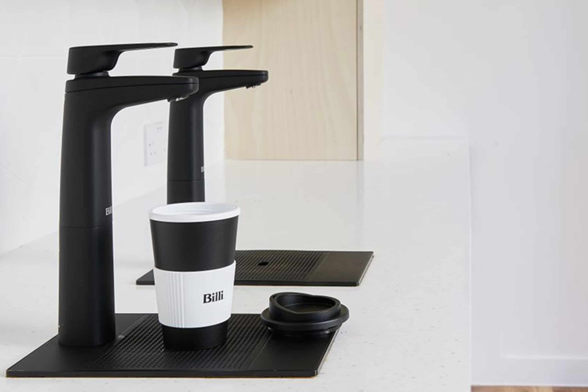 Billi taps with Billi cup