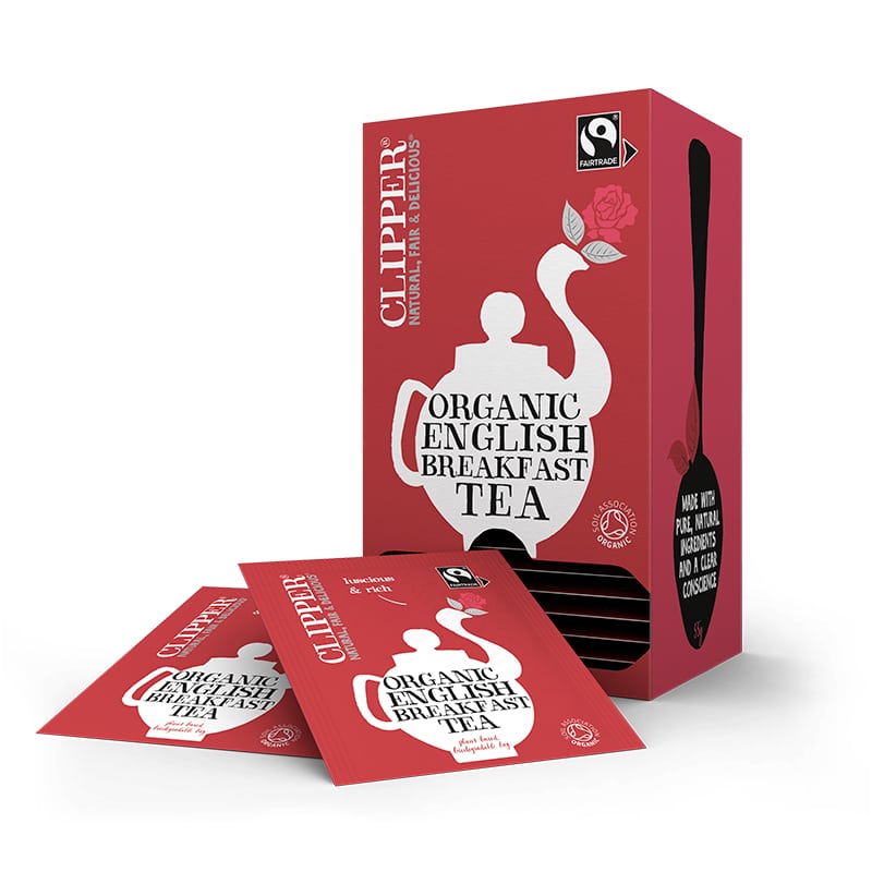 Clipper Tea English Breakfast 25 Envelope Bags