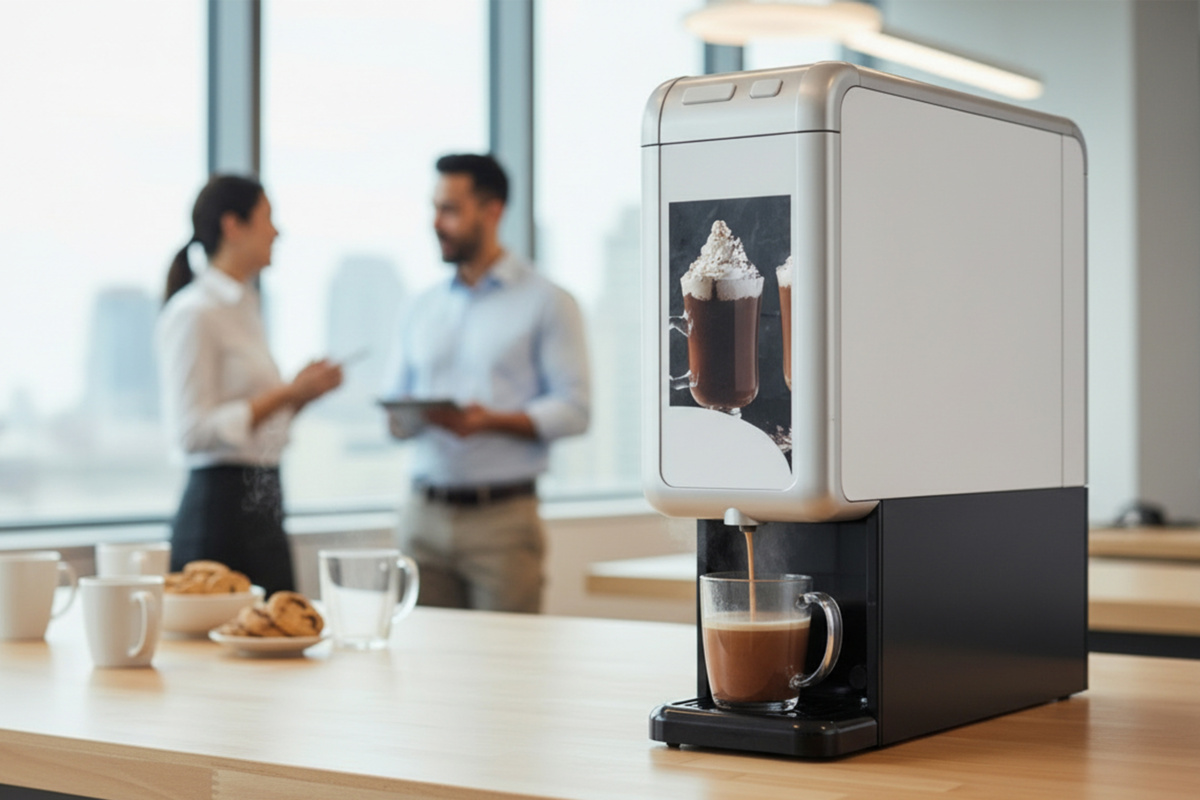 image of hot chocolate machine